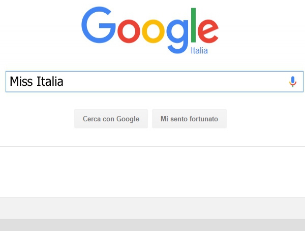 Sorprendenti risultati di Google: Miss Italia in tutte le classifiche